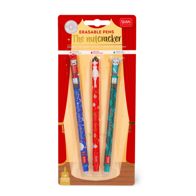 Legami Limited Edition Christmas 2025 Erasable Pens