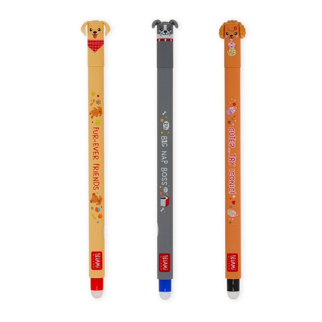 Fur-Ever Friends Limited Edition Legami Erasable Pens